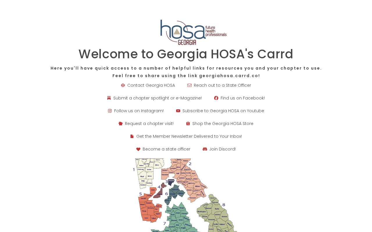 Georgia HOSA Quick Links